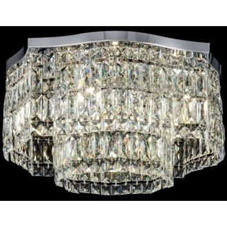 Maytoni Maytoni - Dune Plafonnier affleurant chrom&eacute;, 6 lumi&egrave;res, E14