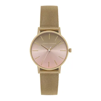 A|X Armani Exchange Femme, Accessoires, Jaune, Taille: ONE Size Watches