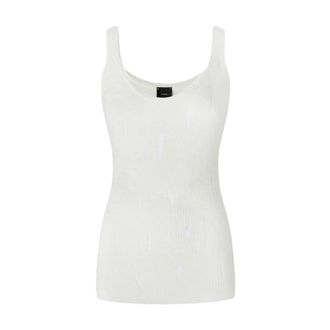 Pinko Sergio Tank Top - - Tops - Damen - Wei&szlig; - S