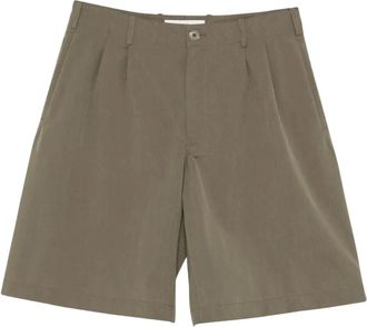 Our Legacy Homme, Shorts, Vert, Taille: XL Ponte Shorts Dry Leaf Balance Woolcoat