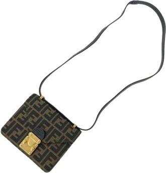 Fendi Pre-owned Vintage Umh&auml;ngetasche - - Pre-owned - Damen - Braun - ONE SIZE