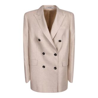 Tagliatore Damen, Jacken, Beige, LGr&ouml;&szlig;e