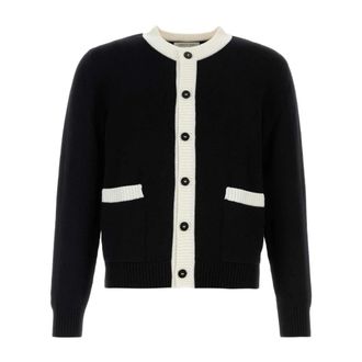 Ernest W. Baker Woll-Cardigan - - Knitwear - Herren - Schwarzk - XL