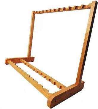 Generic Vertikaler Badminton- Und Tennisschl&auml;gerst&auml;nder Aus Holz, Aufbewahrungsm&ouml;glichkeit for Tennis- Badmintonschl&auml;ger Im Heim-Fitnessstudio