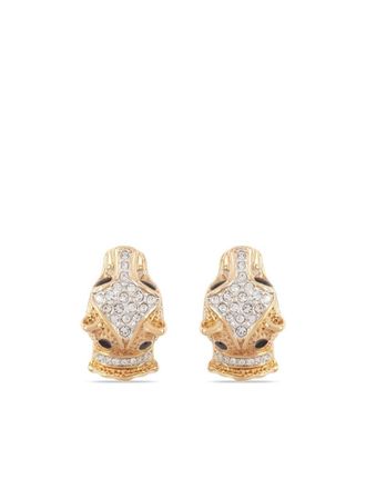 Susan Caplan Vintage boucles doreilles Attwood & Sawyer (ann&eacute;es 1980)