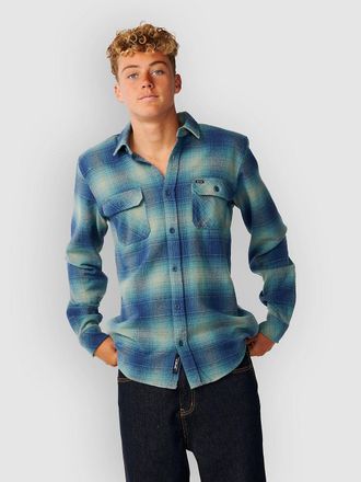 Rip Curl Count Flannel Hemd light navy