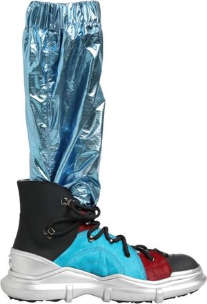 Dolce & Gabbana Homme, Chaussures, Multicolore, Taille: 42 1/2 EU Over The Knee Socks Bottes