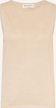 Marc O'Polo Marc Opolo Stricktop Mit Leinen beige
