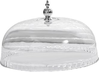 Colcolo Transparent Cake Dome Cover Lebensmittelabdeckung Robuste Runde Tortenständerauflage, Staubdicht Tortenauflage, Tortenständer, Lebensmittel Kunststoff