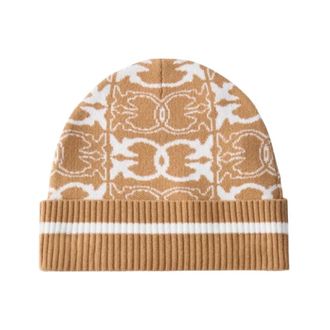 Pinko Cuffed Beanie - - Accessories - Damen - Braun - ONE SIZE