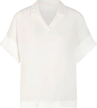 Marc Cain Damen Blusenshirt aus Baumwoll-Mix