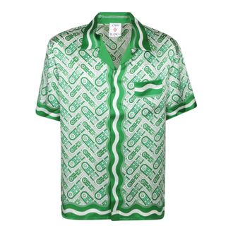 Casablanca Herren, Shirts, Grün, SGröße