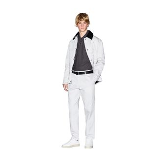 A|X Armani Exchange Poloshirt f&uuml;r Herren, Strukturiert, Regul&auml;r (Grau)