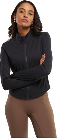 Urban Classics Damen Sportjacke Ladies Sports Jacket Slim, Damen Trainingsjacke mit Daumenl&ouml;cher und hohem Kragen mit Kinnschutz, Gr&ouml;&szlig;en XS - XL