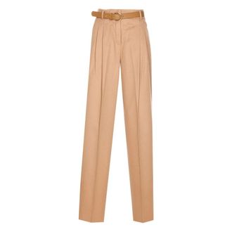 Max Mara Straight Hosen - - Trousers - Damen - Braun - M