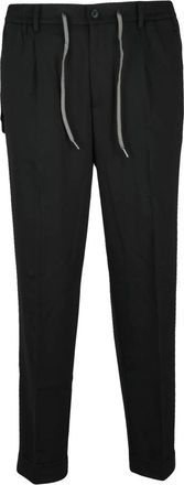 Liu Jo Homme, Pantalons, Noir, Taille: L Classico Cropped Pantalons