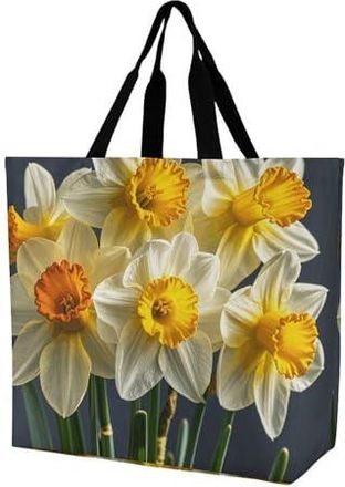 Generic Bouquet De Jonquilles Sac A Main Femme Grand Sacs Imperm&eacute;able Sac &Agrave; Bandouli&egrave;re Pour Voyage Gym Quotidienne