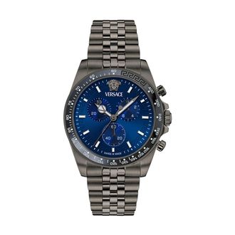 Versace Homme, Accessoires, Bleu, Taille: ONE Size Ve0H00625 Watch