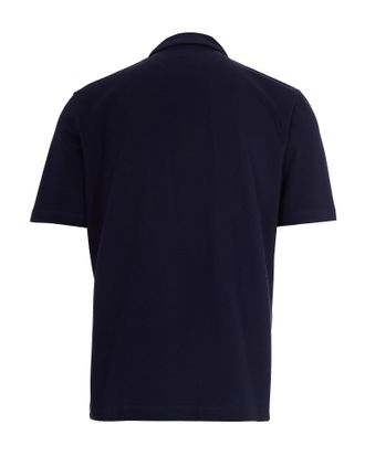 Eleventy Mens Polo Shirt Blue Cotton T-shirts And Polos