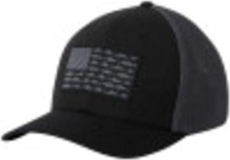 Columbia pfg fish flag mesh ball cap - high mixte bonnet en maille, noir/graphite, s-m