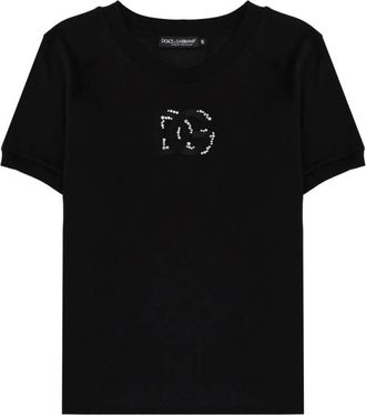 Dolce & Gabbana Femme, Tops, Noir, Taille: 42 FR T-Chemises