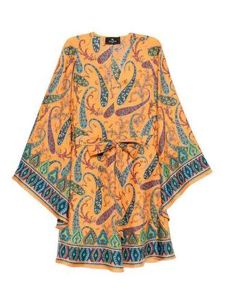 Etro Robe Au Genou - Orange
