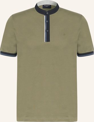 Olymp Piqu&eacute;-Poloshirt gruen