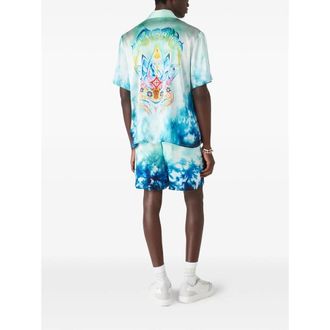 Casablanca Surf Bermuda Shorts - Blue
