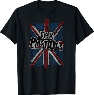 Sex Pistols Anarchy Flag Rock Music Band T-Shirt