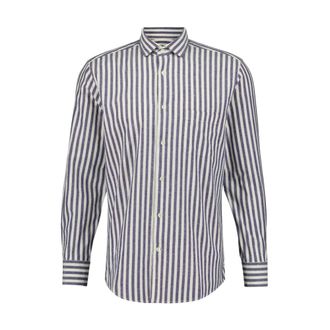 Frescobol Carioca Emilio Gestreiftes Baumwollhemd - - Shirts - Herren - Mehrfarbig - 2XL