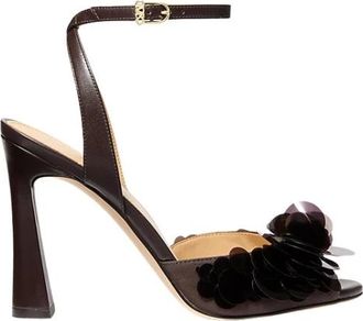 Michael Kors Femme, Chaussures, Brun, Taille: 36 EU Loretta Sequin Embellished Sandal