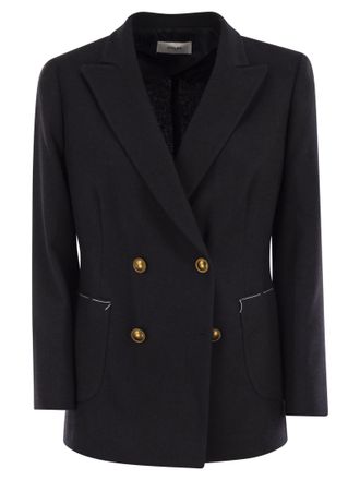 Saulina Milano Veste Saulina Assunta en laine vierge et viscose