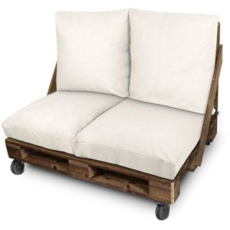 Happers Happers - Coussin de sol polyvalent ext&eacute;rieur Naylim Mate &Eacute;cru 60x80 &Eacute;cru