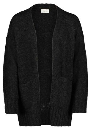 Cartoon Damen Basic-Strickjacke mit Taschen Anthracite Melange,42