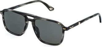 Police Homme, Accessoires, Gris, Taille: 57 MM New Crossroads 7 Lunettes de soleil