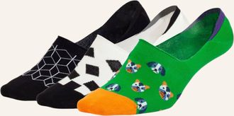DillySocks Dillysocks Füßlinge Hidden Dog Geometrics braun