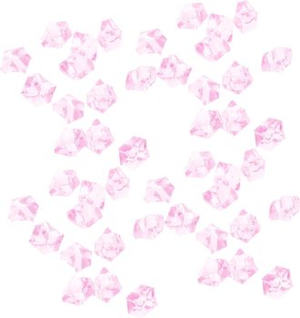 Garneck 300 Stück Acryl Eissteine Glänzende Künstliche Eiswürfel Deko Kristall Steine Vase Füller Glitzernde Tischstreuung Für Hochzeit Party Wohnzimmer