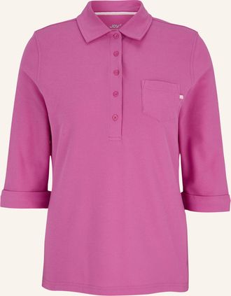 Joy Joy Sportswear Piqu&eacute;-Poloshirt Gisele Mit 3/4-Arm rosa