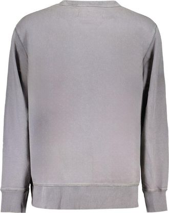 Calvin Klein Regenerative Cotton Crew Neck Sweatshirt - Gray