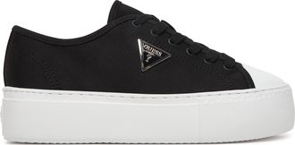 Guess Sneakers aus Stoff Guess FLJJZ3 FAB12 Schwarz