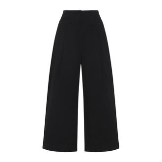 STUDIO NICHOLSON Dordoni Wide Hosen - - Trousers - Damen - Schwarzk - XL