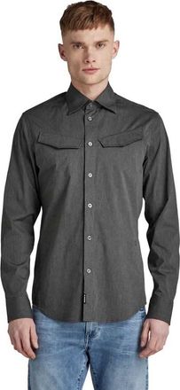 G-Star RAW Herren Slant Pocket Slim Hemd