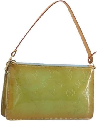 Louis Vuitton Pre-owned Cuir sacs-louis-vuitton - Femme - Pre-owned - Vert - Taille: ONE Size