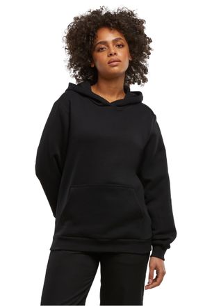 Urban Classics Herren Tb7435-ladies Organic Loose Brushed Fleece Hoody Sweatshirt, Schwarz, M EU