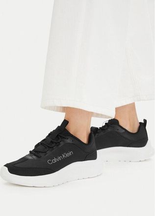 Calvin Klein Sneakers Light Eva Runner Nyl-Sue HW0HW03149 Schwarz