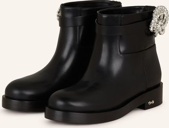 Mach & Mach Mach & Mach Biker Boots Galaxy Mit Schmucksteinen schwarz