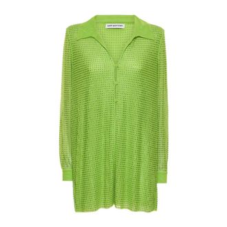 Self Portrait Femme, Robes, Vert, Taille: 36 FR Blouses & Chemises