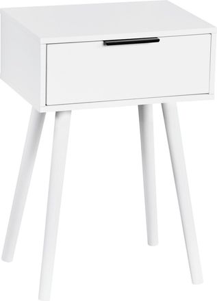 KESPER Nachttisch, Wei&szlig;, Holz, Kiefer, 1 Schublade(n) Schubladen, 40x30x59 cm, FSC 100%, Schlafzimmer, Nachttische