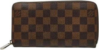 Louis Vuitton Portefeuille long (bi-pli) Pre-owned - Femme - Pre-owned - Brun - Taille: ONE Size