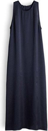 someday Midikleid Quline aus Satin mit Nadelstreifen Dezenter Glanz f&uuml;r elegante Styles